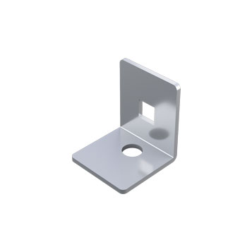 Lamierino di fissaggio Profilo 60 con Profilo 30 | Dierre Group